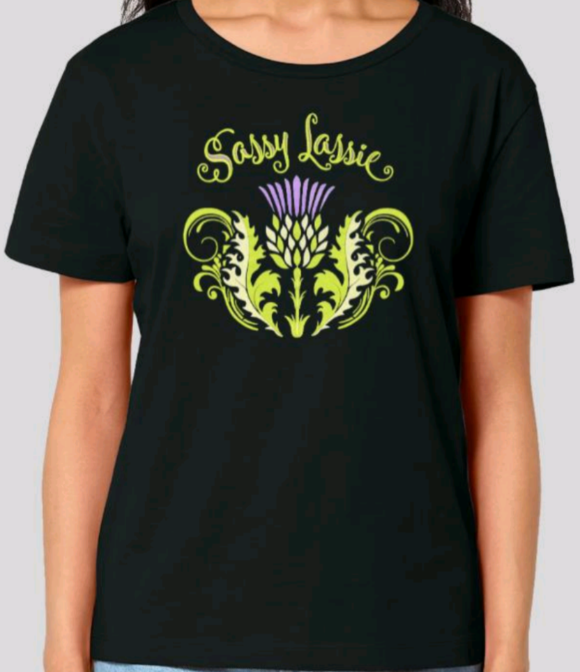 Sassy Lassie Scottish T-Shirt – ScottishStoreOnline.com