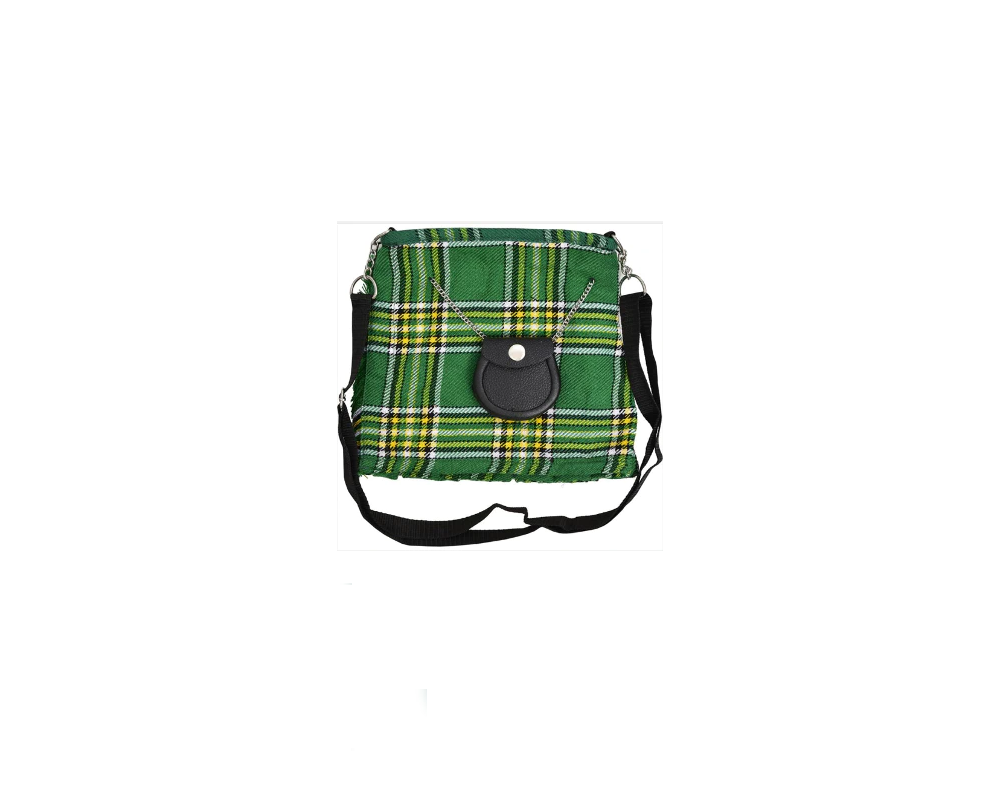 Irish National Tartan Kilt Purse – ScottishStoreOnline.com